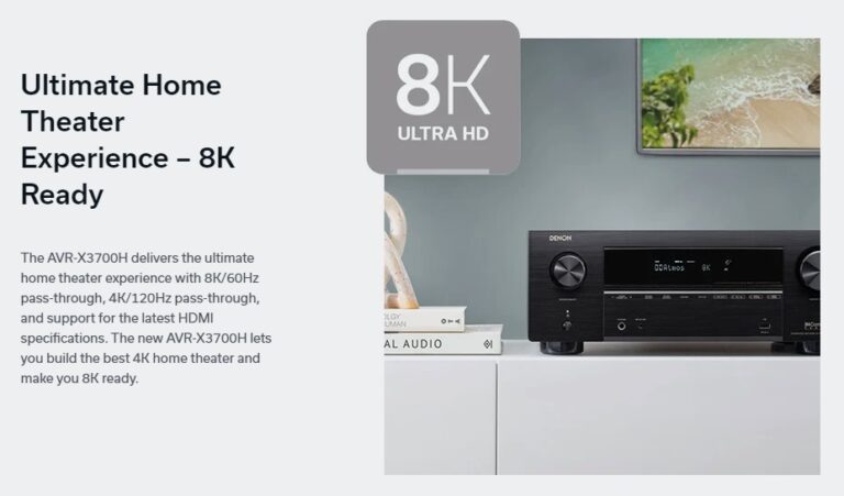 Denon AVR-X3700H Review (9.2 CH 8K AV Receiver) – Home Media Entertainment