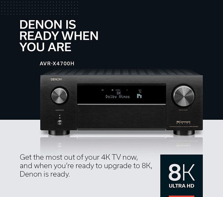 Denon AVR-X4700H Review (9.2 CH 8K AV Receiver) – Home Media Entertainment