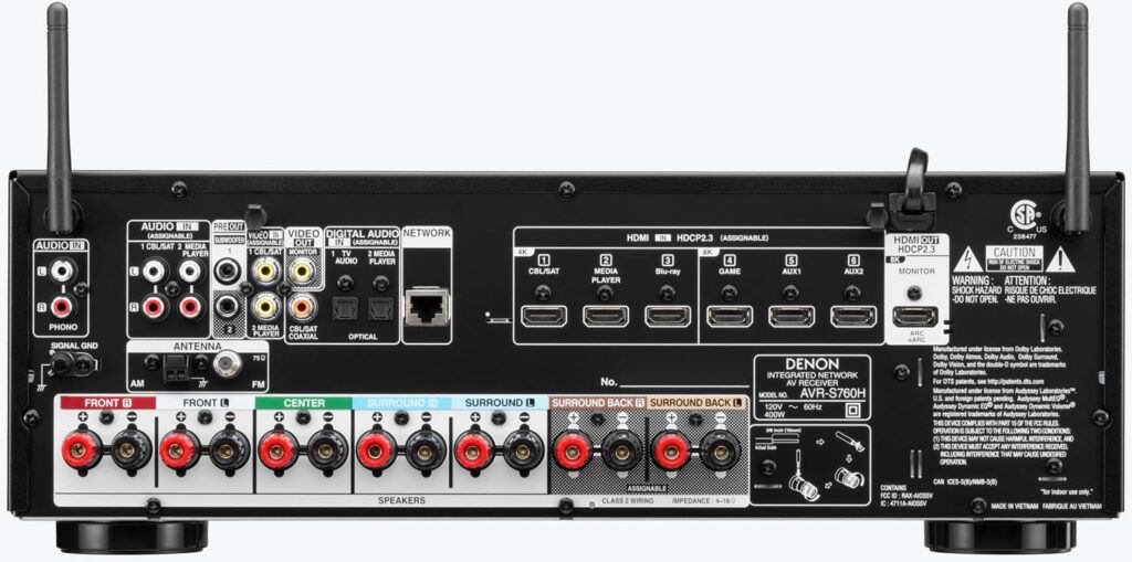 Denon AVR-S760H Review (7.2 CH 8K AV Receiver) – Home Media Entertainment