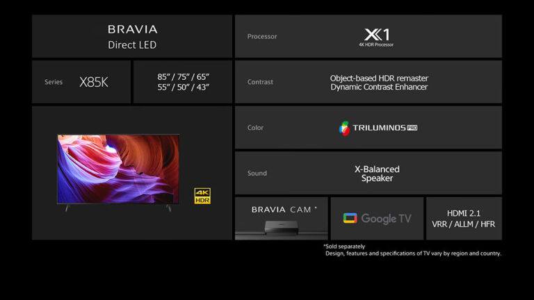 Sony X85K Review (2022 4K LED LCD TV) – Home Media Entertainment