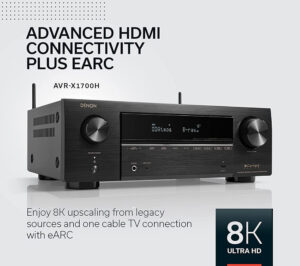 Denon AVR-X1700H Review (7.2 CH 8K AV Receiver) – Home Media Entertainment