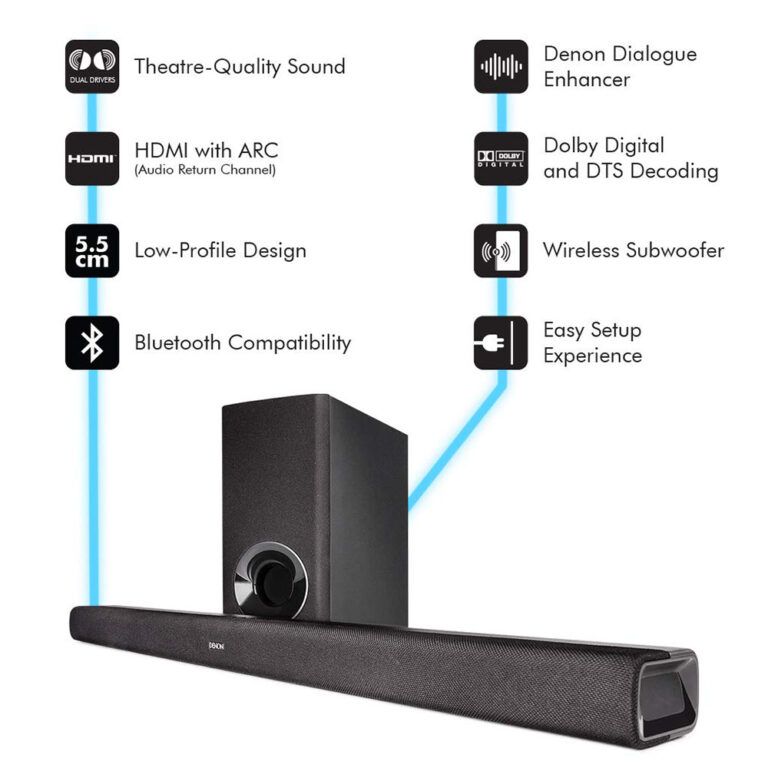 Denon DHT-S316 Review (2.1 CH Soundbar) – Home Media Entertainment