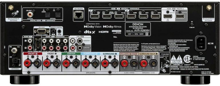 Denon AVR-X2800H Review (7.2 CH 8K AV Receiver) – Home Media Entertainment
