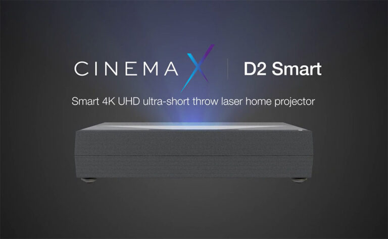 Optoma CinemaX D2 Smart Review (4K UST Laser Projector) | Home Media ...